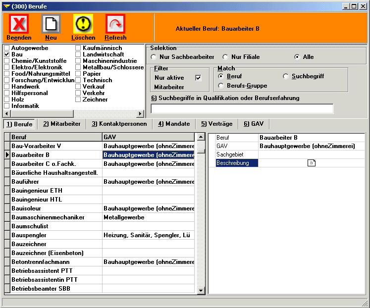 Tempro® von Datarex AG Software