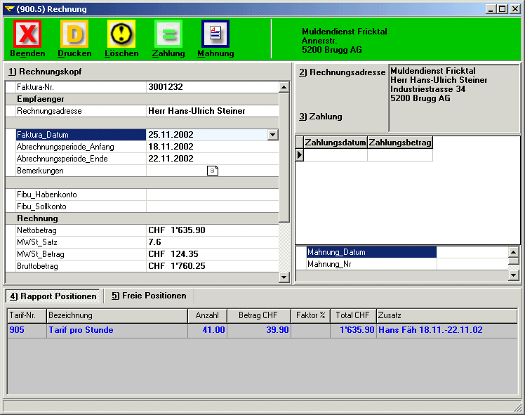 Tempro® von Datarex AG Software